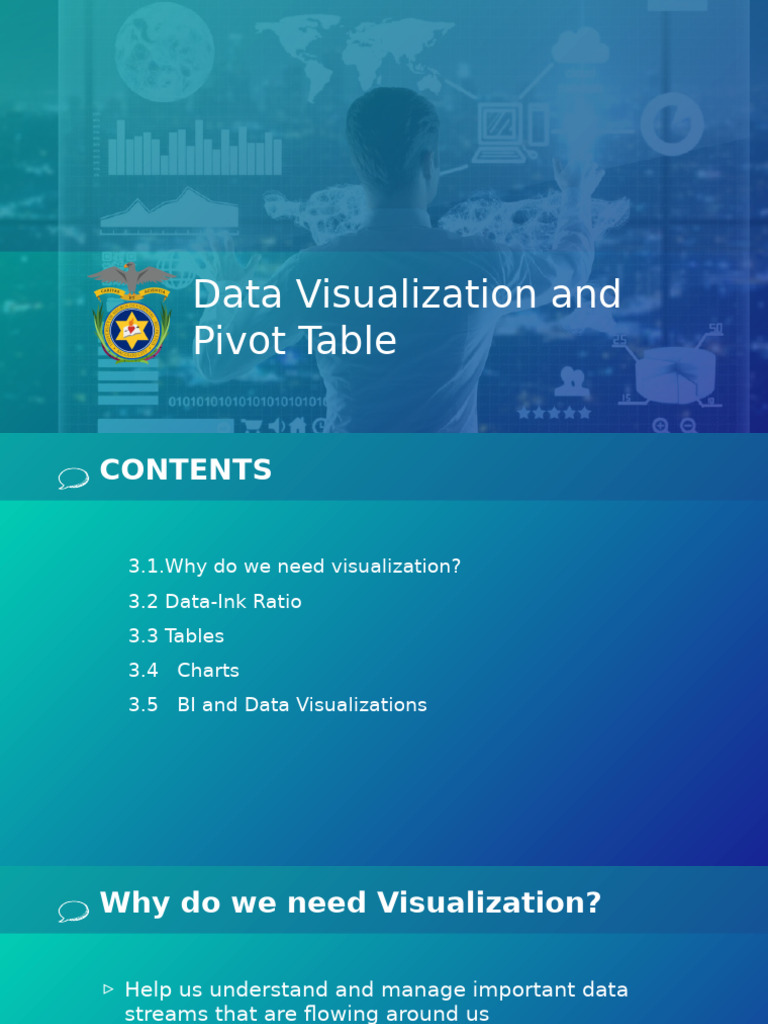 Lesson3 - Data Visualization and Pivot Table | PDF | Chart | Performance Indicator