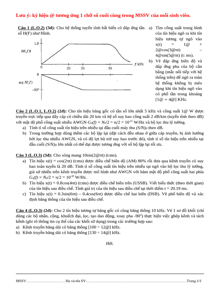 HTVT Ktra 241 GK | PDF
