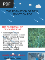 Dew and Frost: Formation and Differences | PDF | Frost | Ice