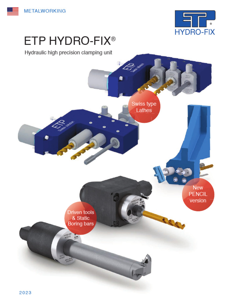 ETP Hydro-Fix S Clamping Units | PDF | Screw | Mechanical Engineering