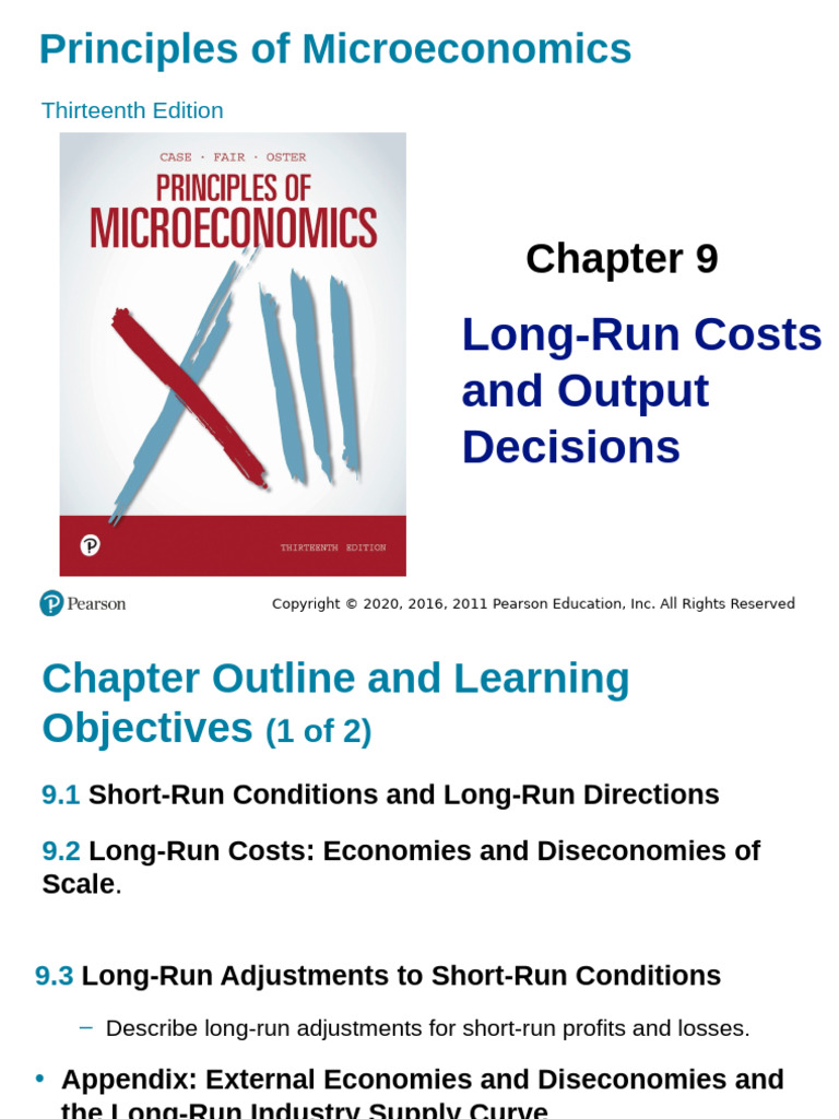 CH 9 Micro 13th Edition | PDF | Long Run And Short Run | Microeconomics