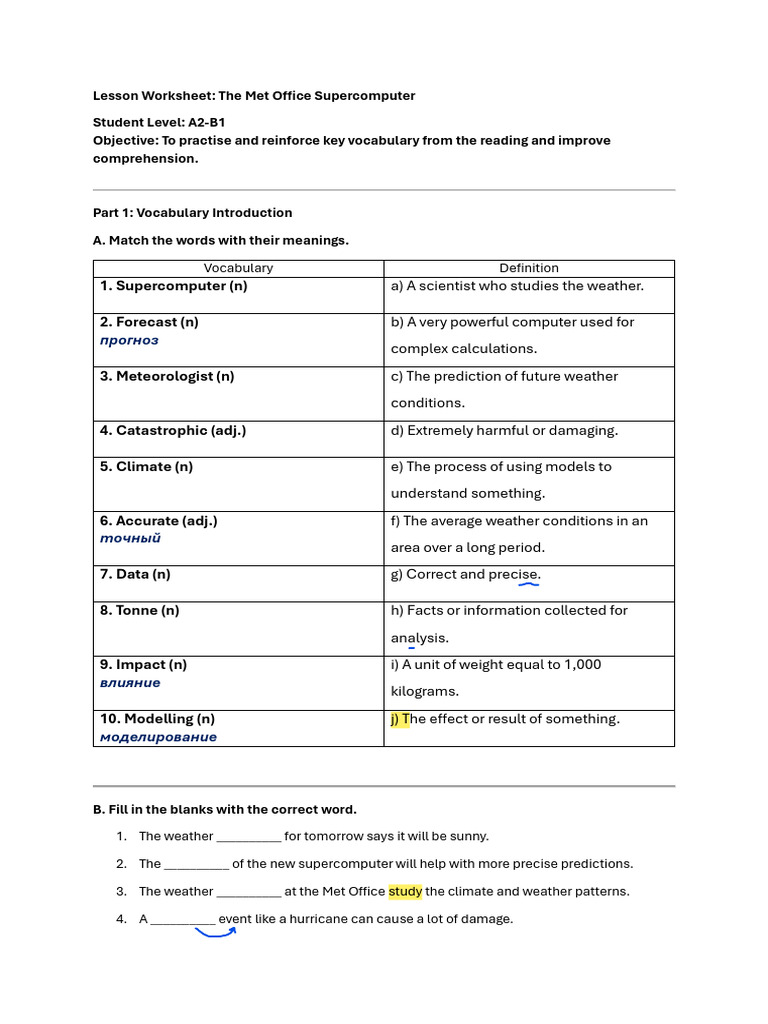 Met Supercomputer Intermediate | PDF | Weather Forecasting | Weather
