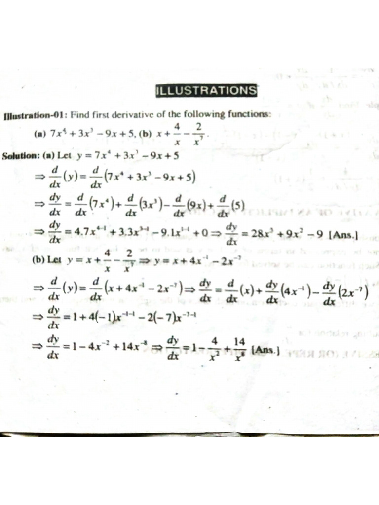 Differentiation | PDF
