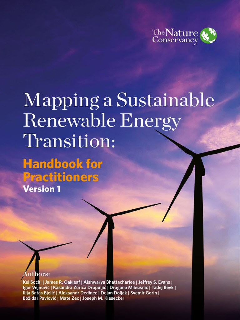 Mapping A Sustainable Renewable Energy Transition | PDF | Renewable ...