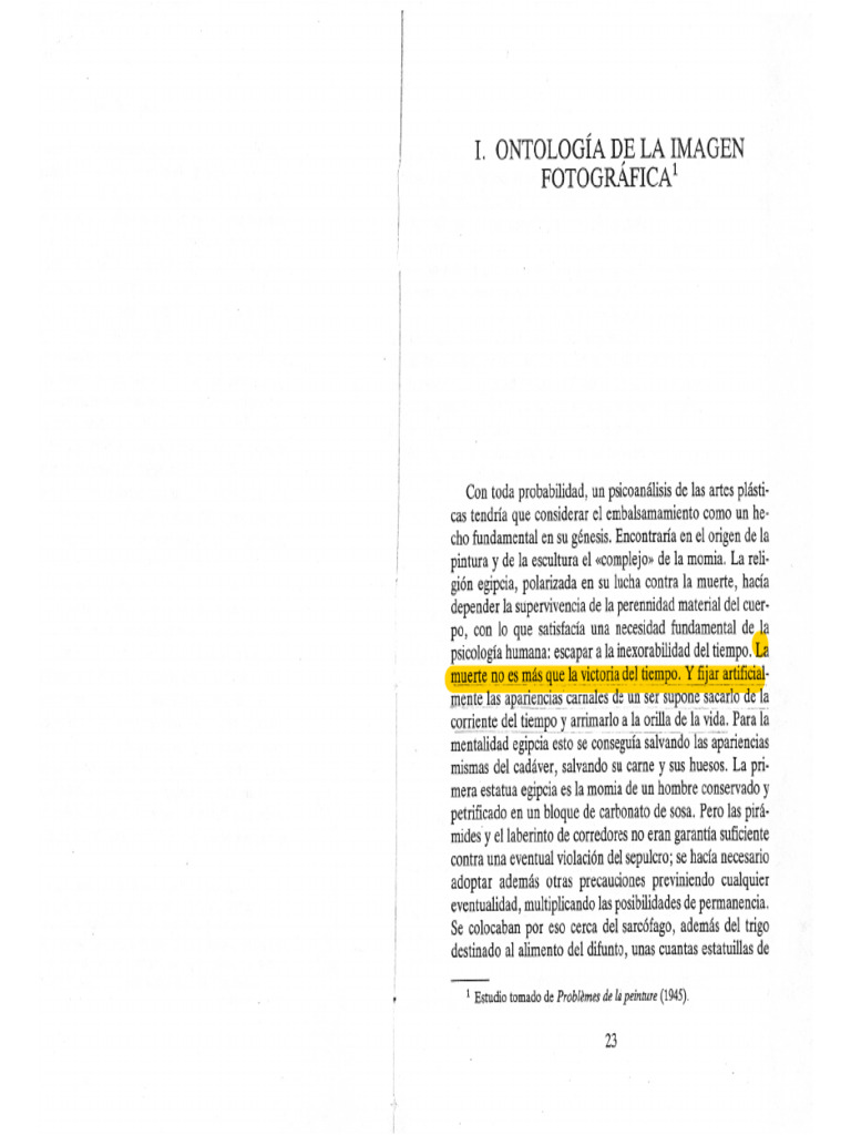 Bazin_-_Ontologia_de_la_imagen_fotografica | PDF