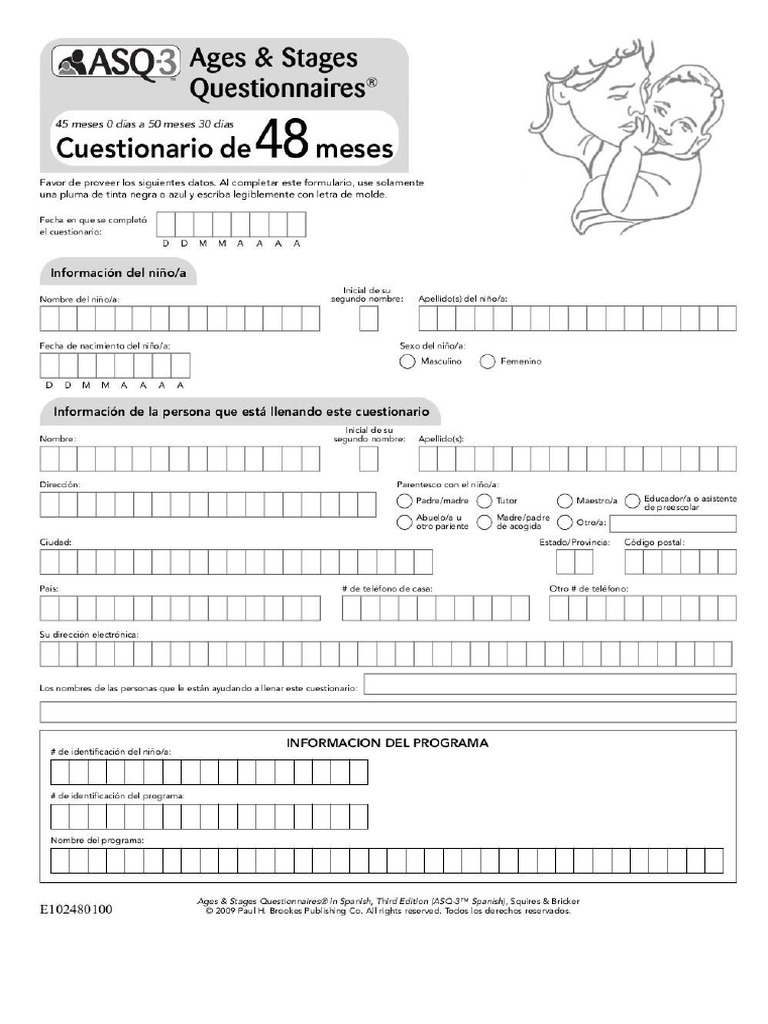 ASQ 48 Meses | PDF
