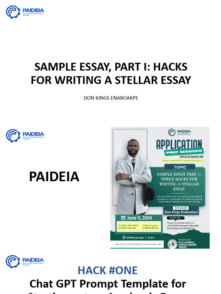 Essay Writing Hacks for Success | PDF | Theory | Citation