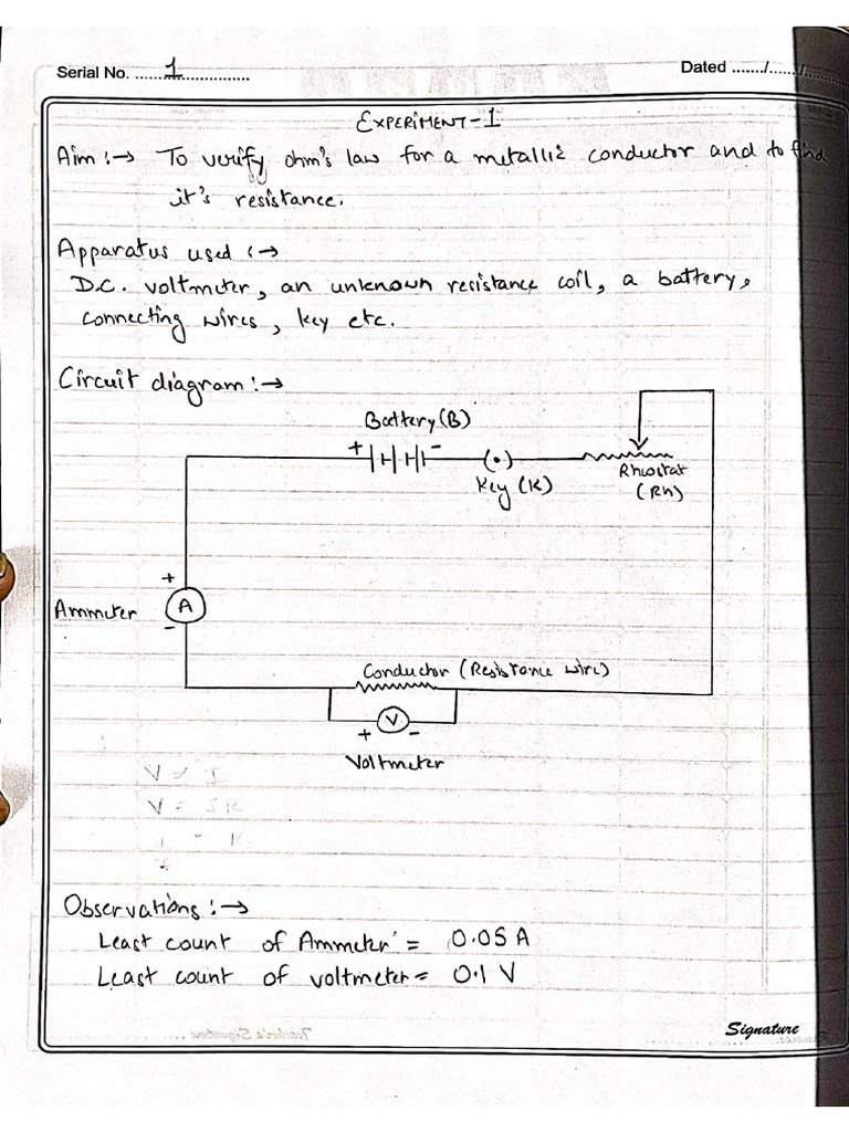 Physics Practical | PDF