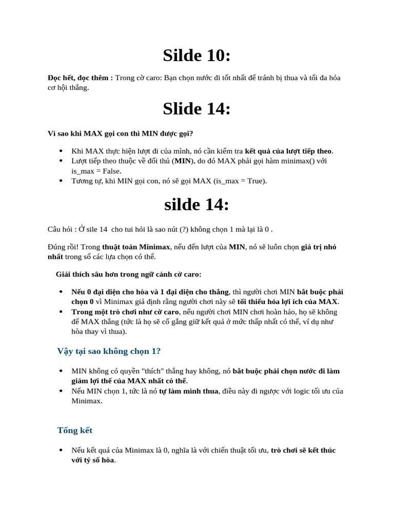 Giải thích Silde | PDF