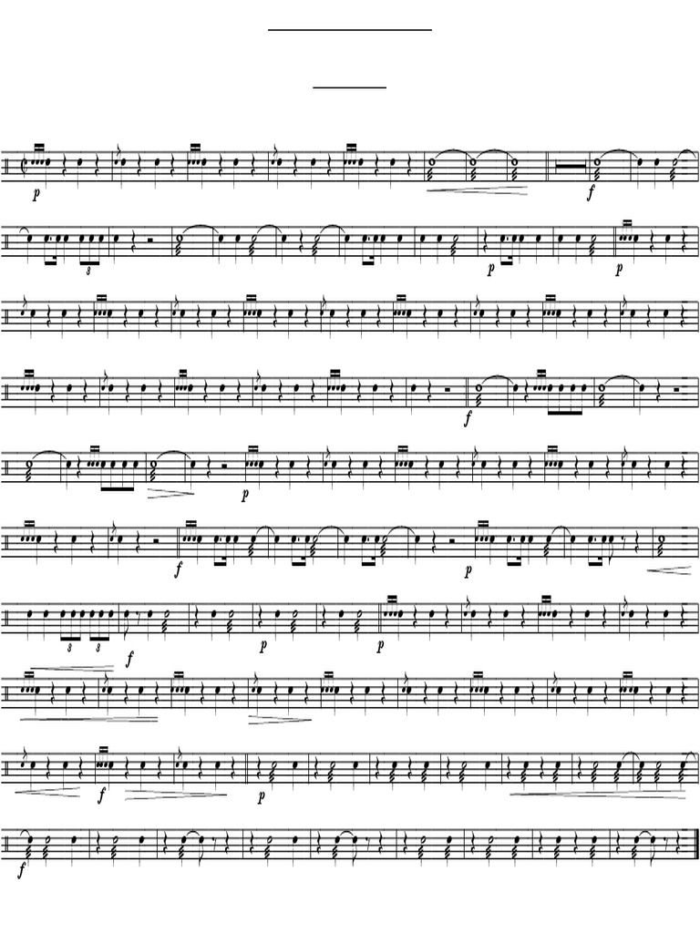Analyse de la marche funèbre de Gomez | PDF