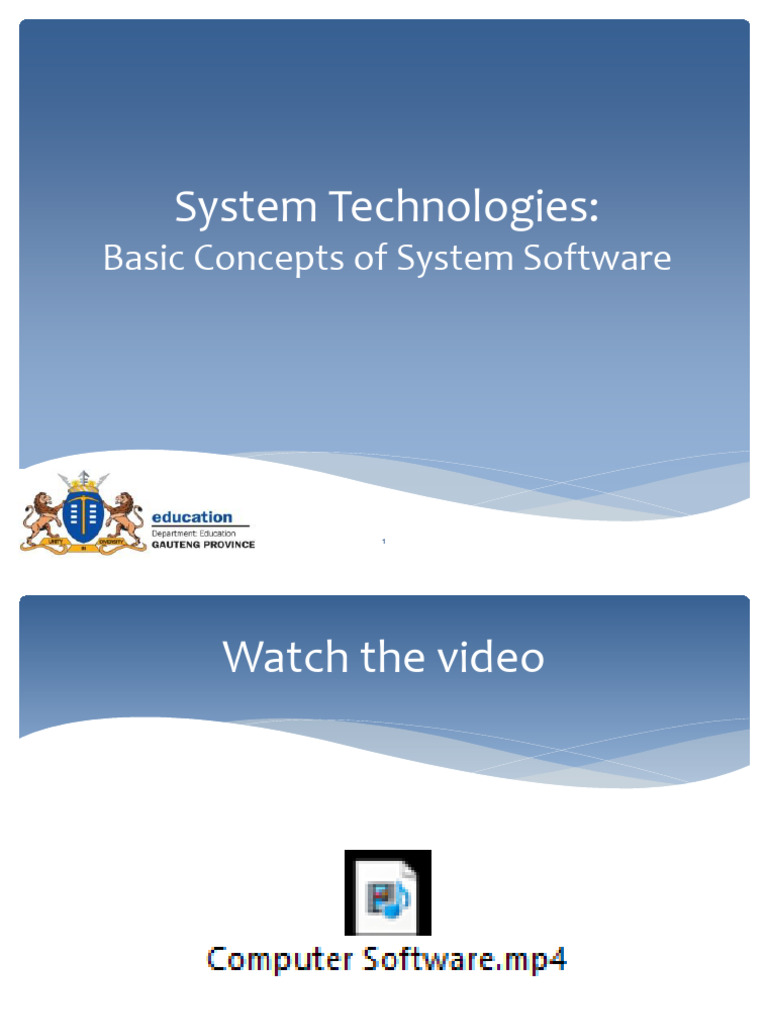 04042024091518lesson 1 SystemTechnologies | PDF | Graphical User Interfaces | Input/Output