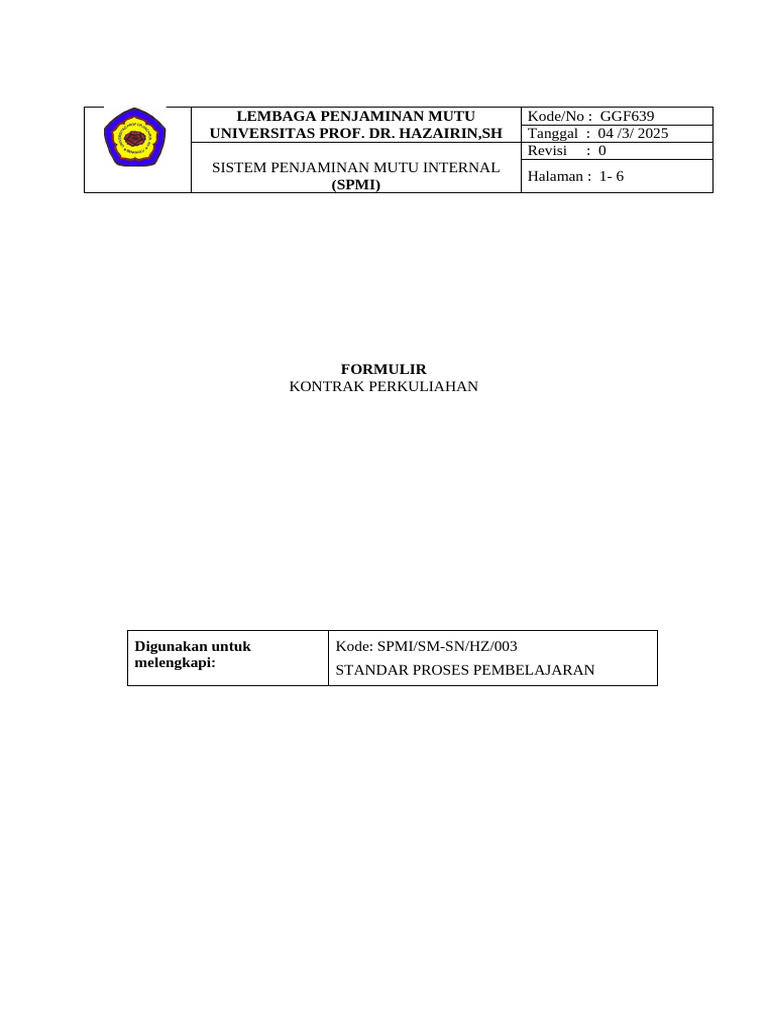 2024 Template RPS PJ | PDF