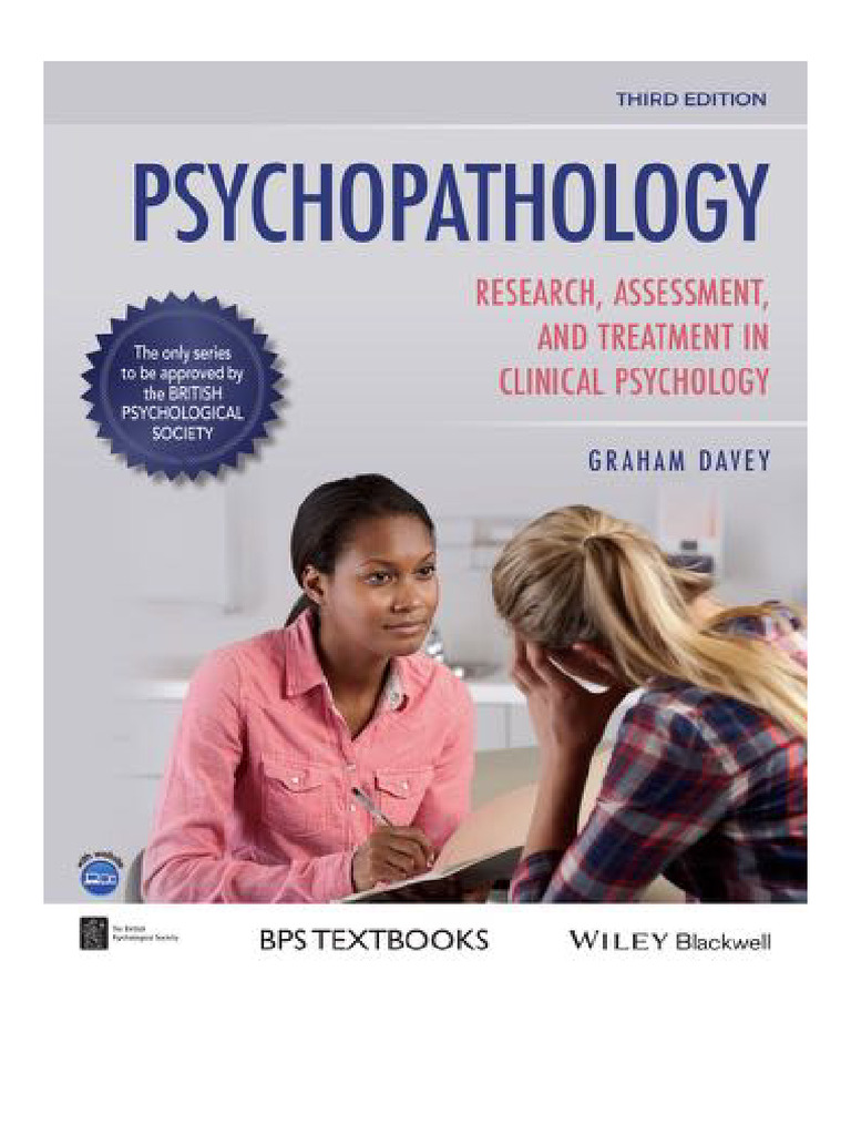Psychopathology - Research, Assessment, and Treatment in Clinical ...