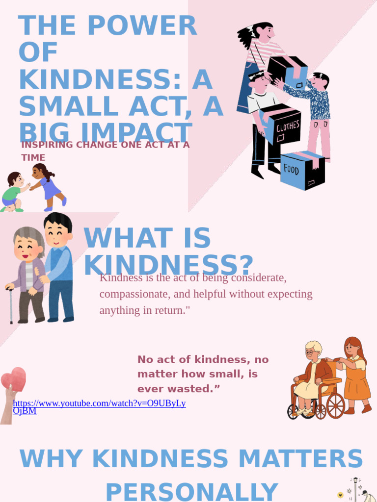 The Impact of Kindness on Society | PDF