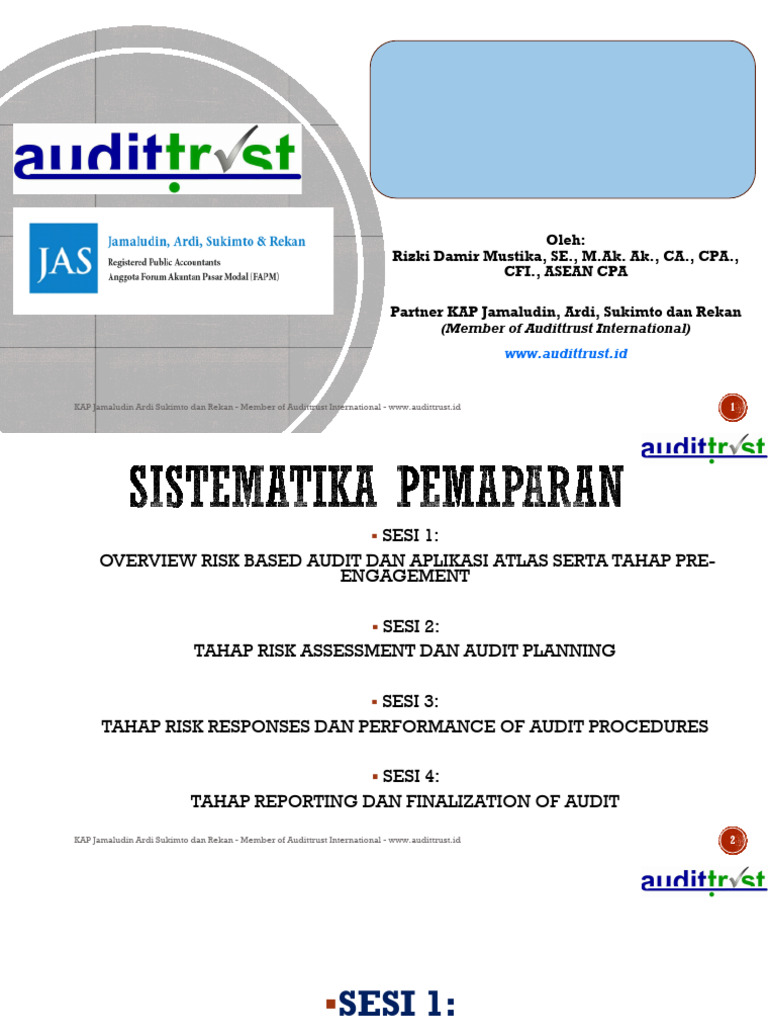 Penyusunan KKP Audit by Rizki Damir Mustika - Audittrust - Sesi 1 | PDF