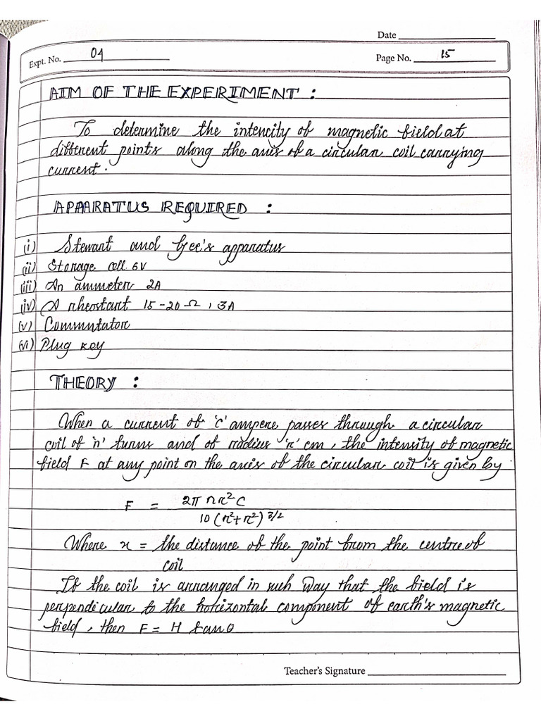 Ge Physics Experiment 4 | PDF