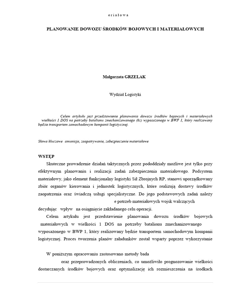 Grzelak M | PDF