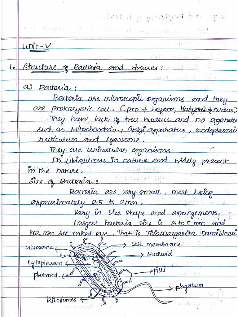 Bioscience Unit - 5 Notes | PDF
