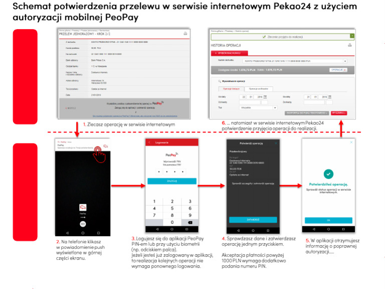 PeoPay Schemat Autoryzacji Pekao24 | PDF