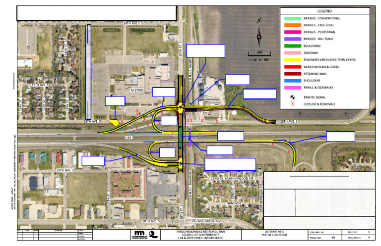 I94 20th Street Interchange - Partial Clover - Metro COG | PDF ...
