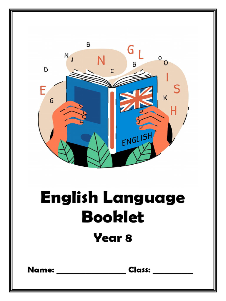 English Language Booklet 2024 Version 1 | PDF | Restaurants | Menu