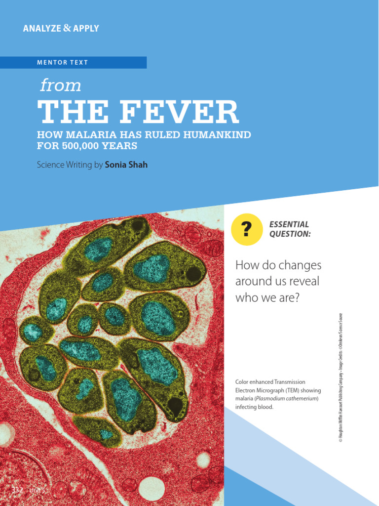 Malaria's Impact on Humanity: 500,000 Years | PDF | Malaria | Plasmodium