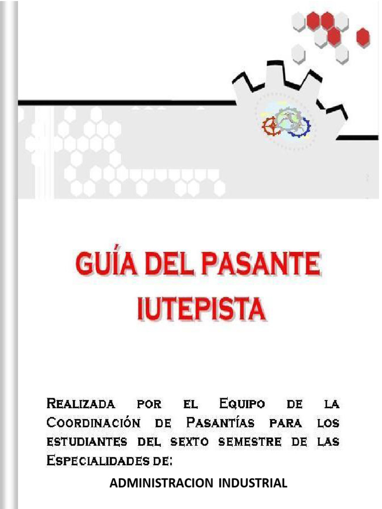 Manual para Elaborar Informe de Pasantias Profesionales Admon. Industrial | PDF | Educación ...