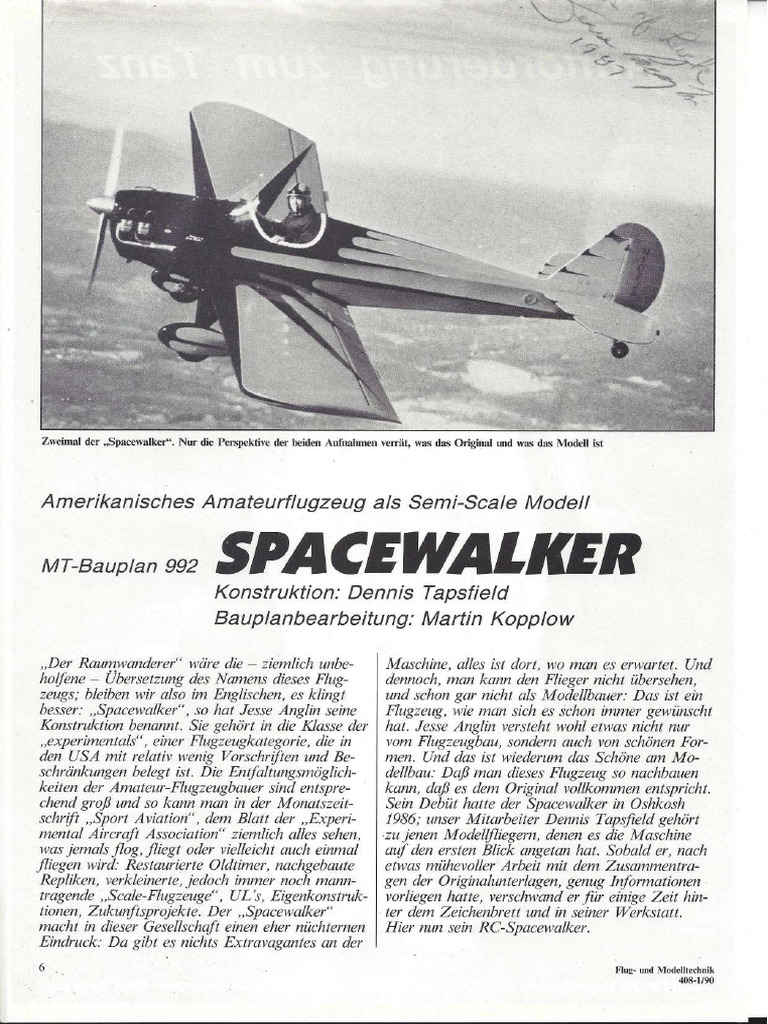 Spacewalker Oz5971 Article FMT | PDF