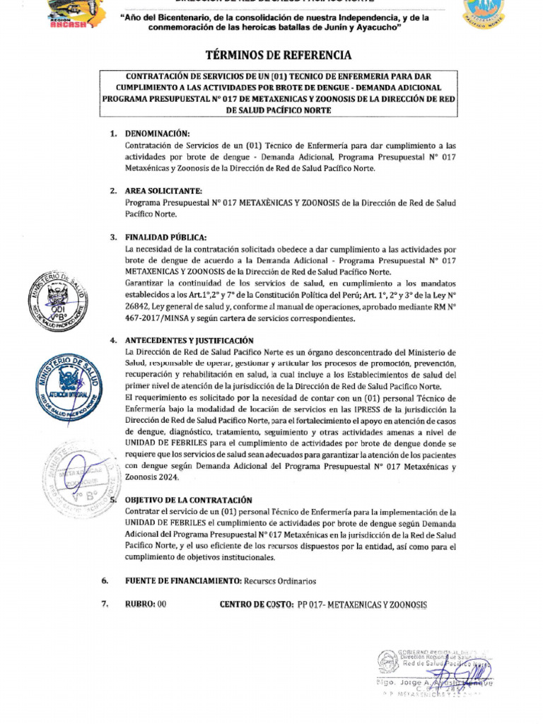 TDR Tec. Enfermeria | PDF