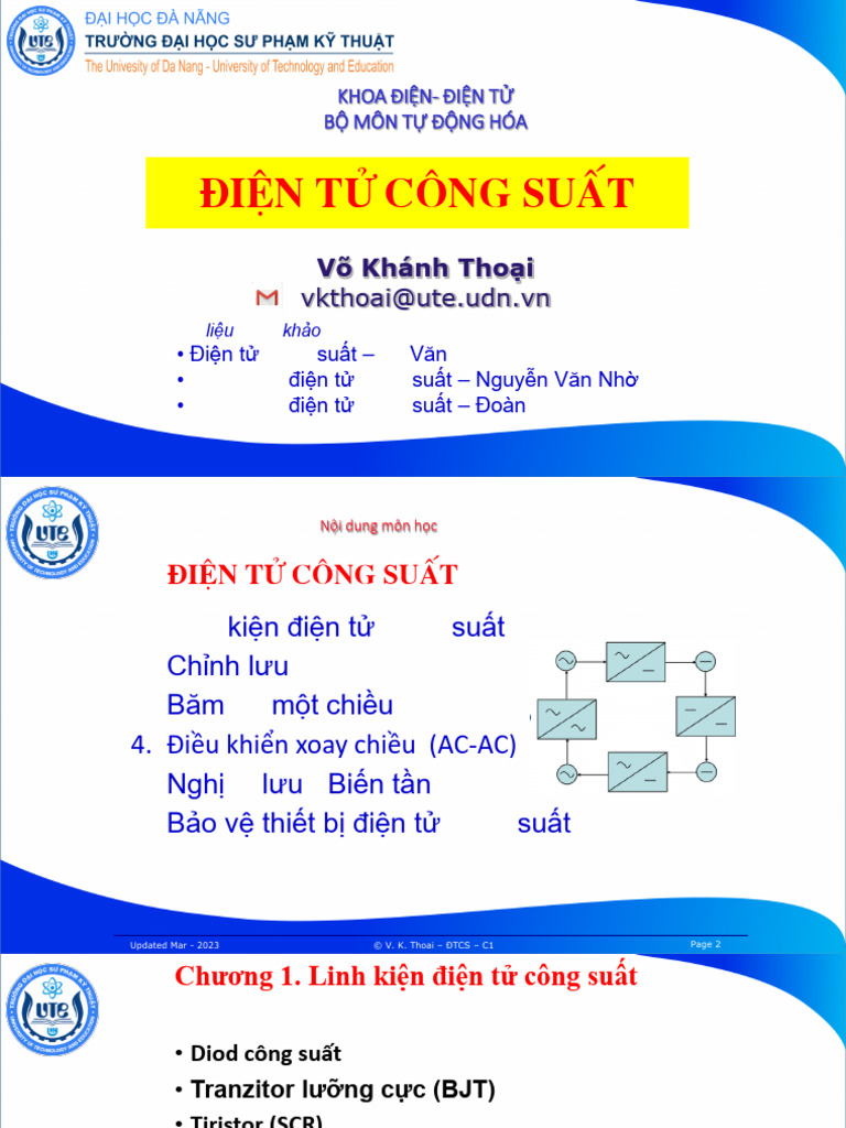 Chap 1 Linh Kien DTCS | PDF