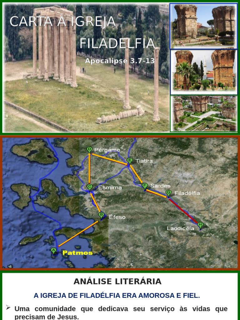 Carta A Igreja de Filadelfia | PDF | Jesus | Davi