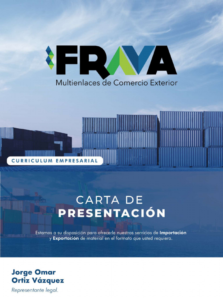 Curriculum Empresarial Frava | PDF