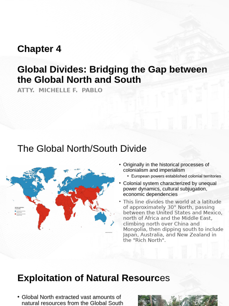 Chapter 4 - Global Divides-Rev101024 | PDF | Developing Country | World Economy
