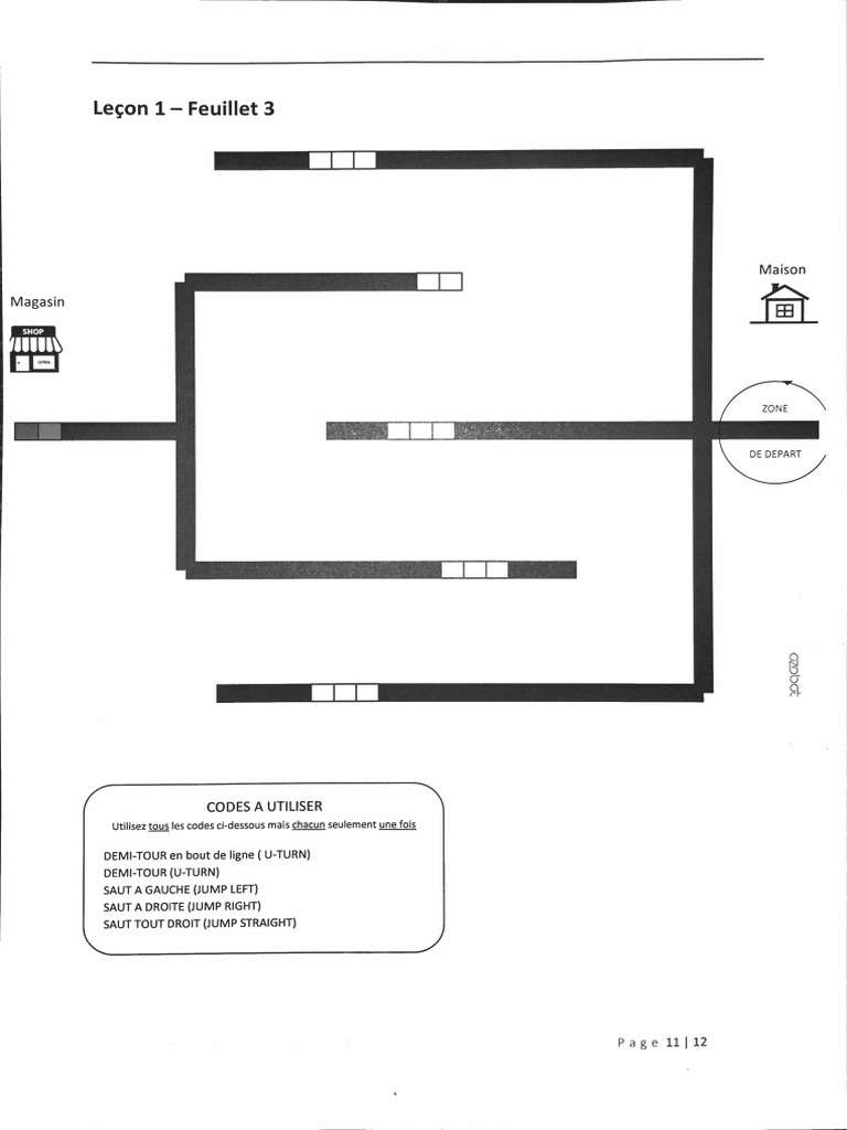 Différents Codes Pour Demi-Tour | PDF
