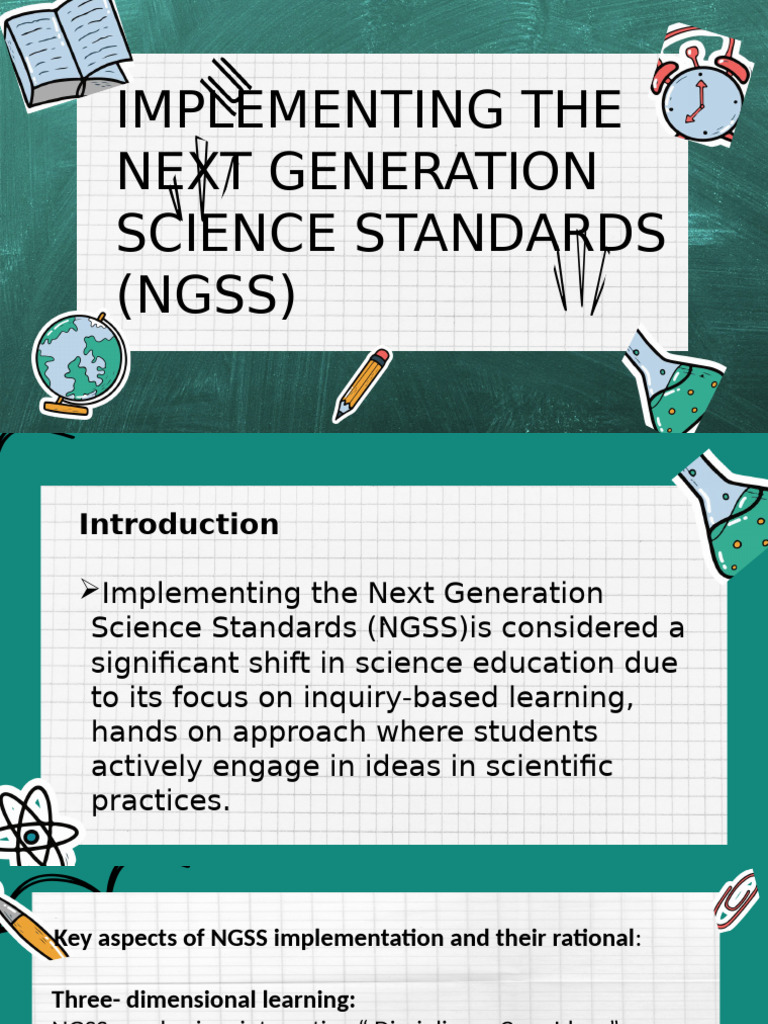 NGSS Implementation in Science Education | PDF | Inquiry Based Learning ...