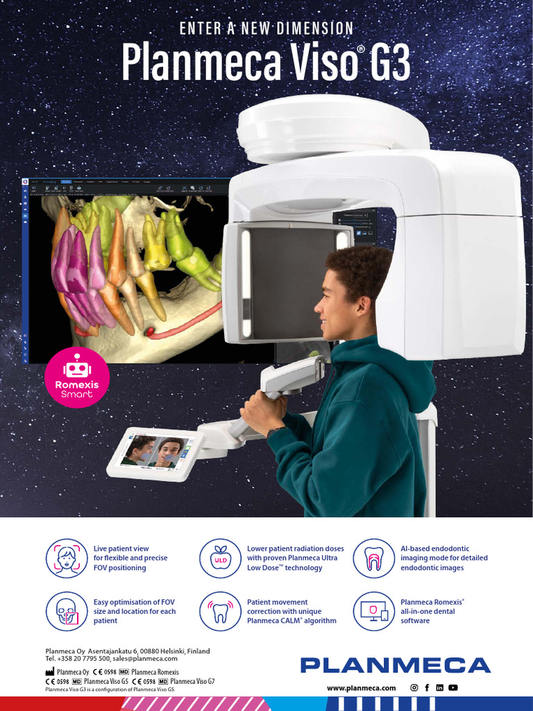 Planmeca Viso g3 and Romexis Smart Example Ad Low | PDF