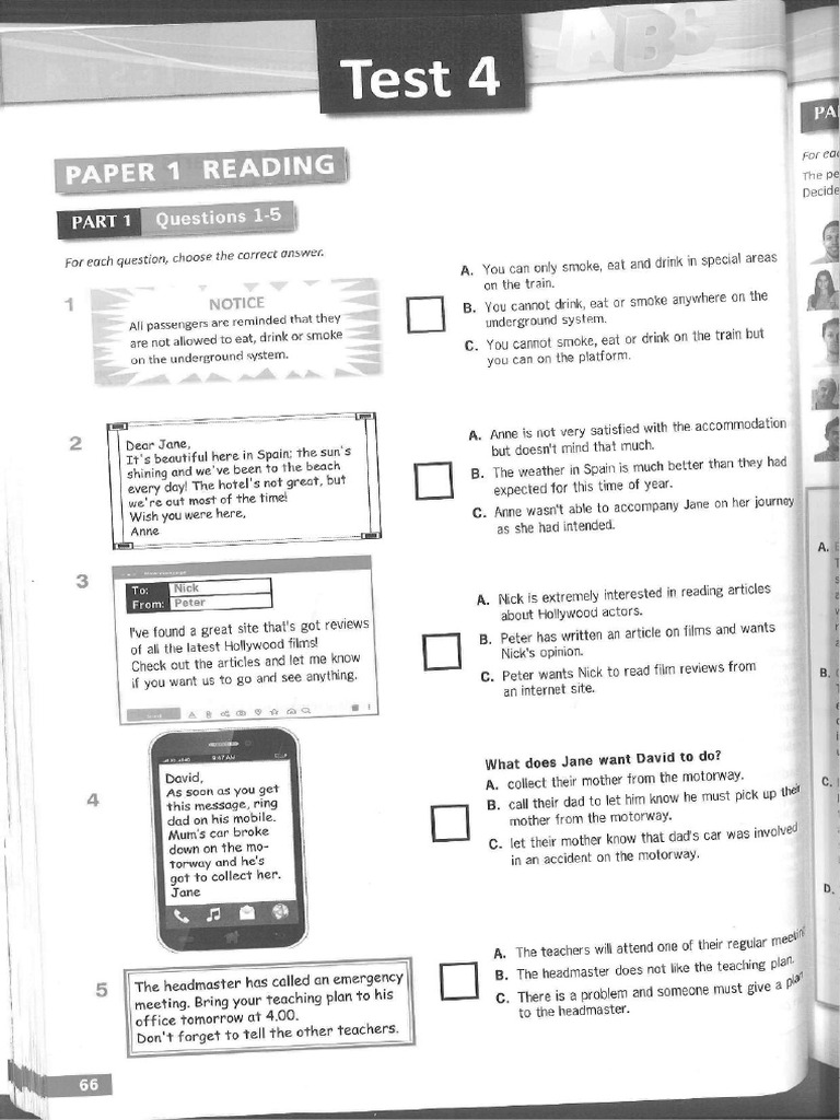 Pet 2020 Test 4 Pdf