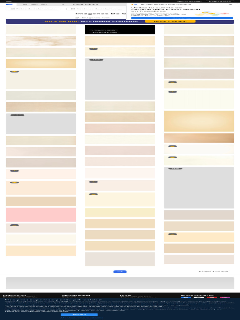 Imágenes de Color Crema - Descarga Gratuita en Freepik | PDF | Cookie ...