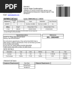 Trucking Rate Confirmation Template | PDF | Transport