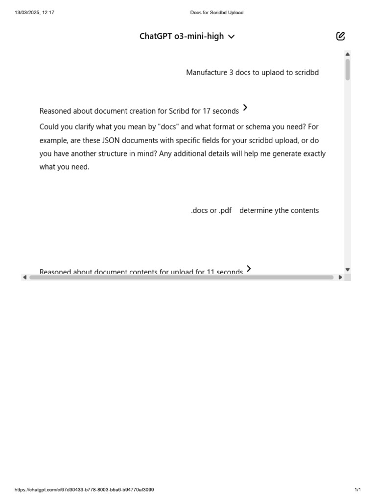 Docs For Scridbd Upload Pdf