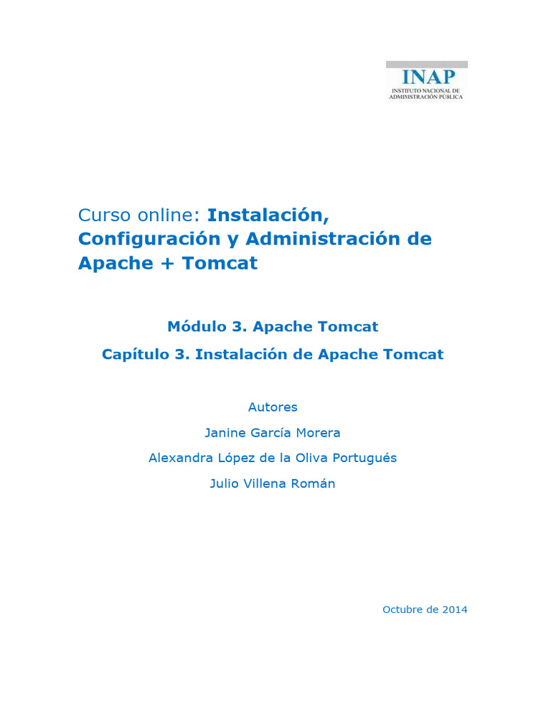 Instalación de Apache Tomcat | PDF | Java (lenguaje de programación) | Distribución de Linux
