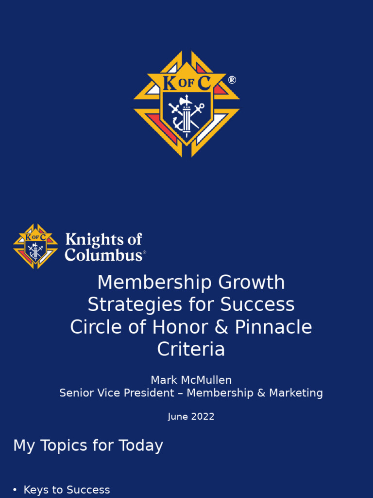 Membership Growth Presentation | PDF