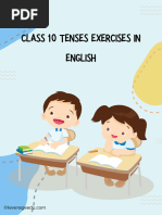 Tenses Worksheet Class 10 CBSE | PDF