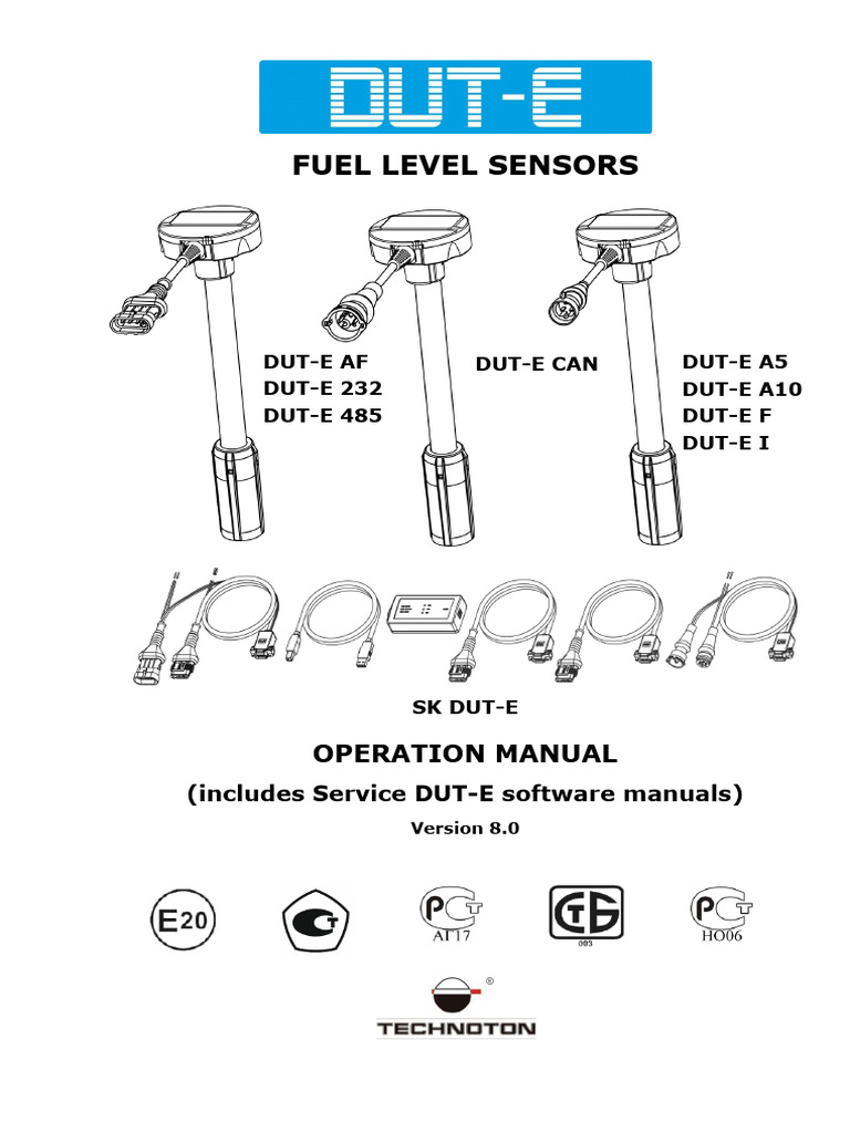 DUT-E Operation Manual V 8.0 | PDF | Power Supply | Capacitor