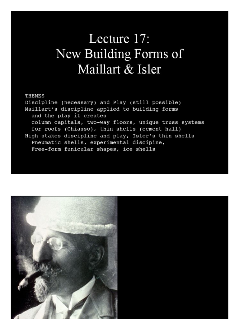 Lec17 Maillart Isler 2012.key | PDF | Building Engineering | Civil ...