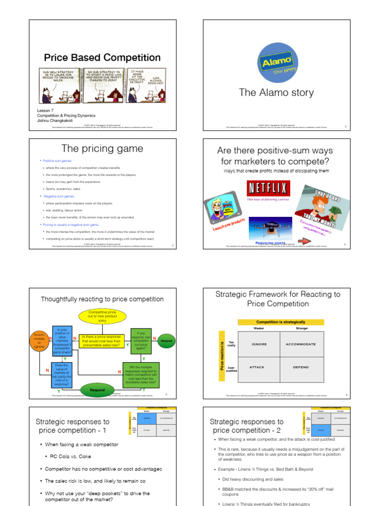 7 - Price Based Competition | PDF | Business