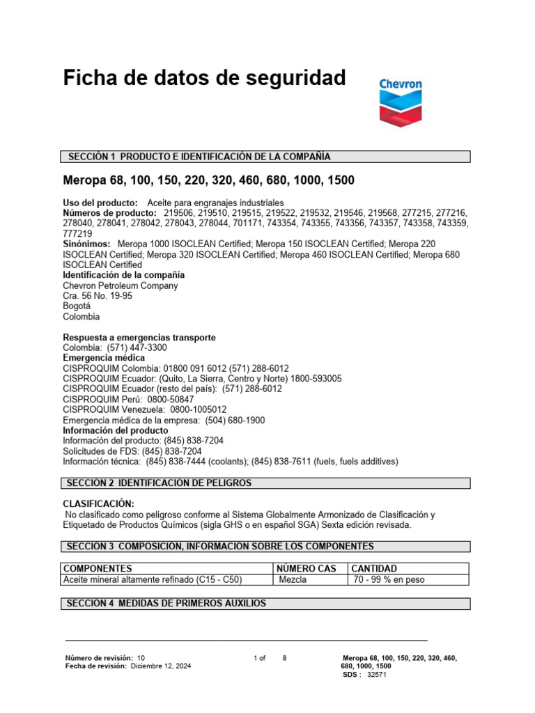 53 FDS Meropa 220 | PDF | Combustión | Agua