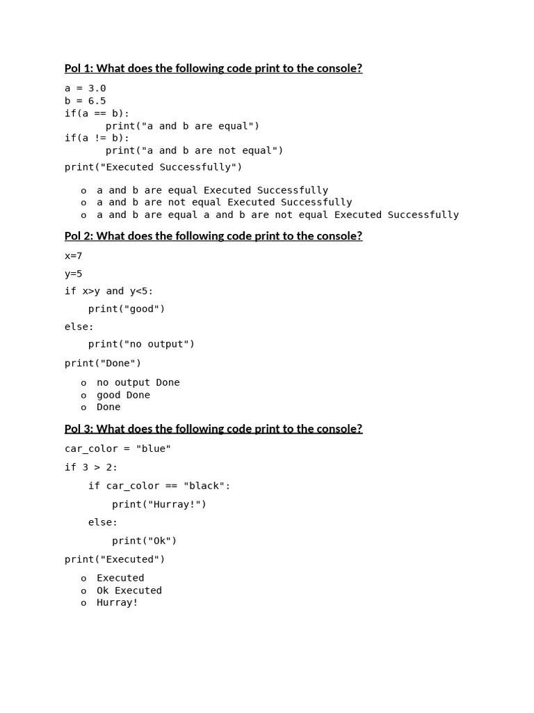 Python Bridege Course Pols | PDF