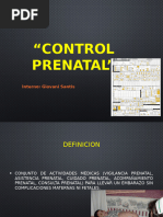 Control Prenatal GPC 2016 MSP | PDF | El embarazo | Parto prematuro