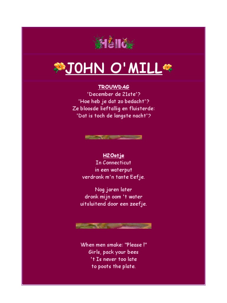 John O'Mill | PDF